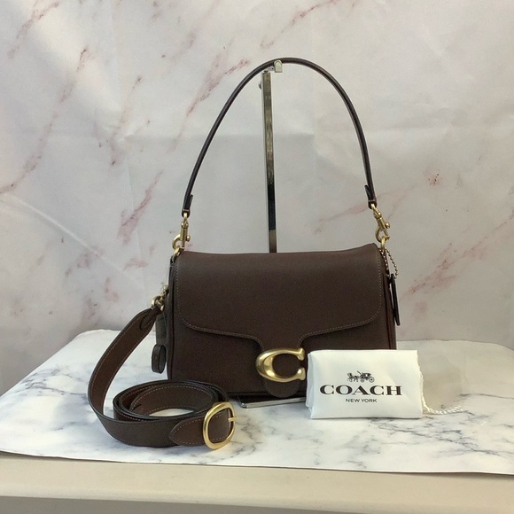 Coach | Bags | Nwt Coach Genuine Leather Crossbody Handbag Brown | Poshmark